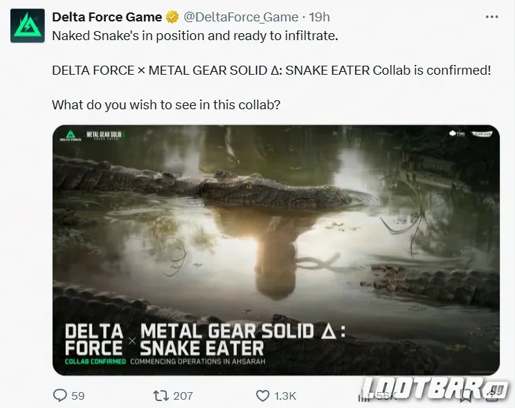 Delta Force× Metal Gear Solid Δ: Snake Eater Collab: Everything You Need to Know