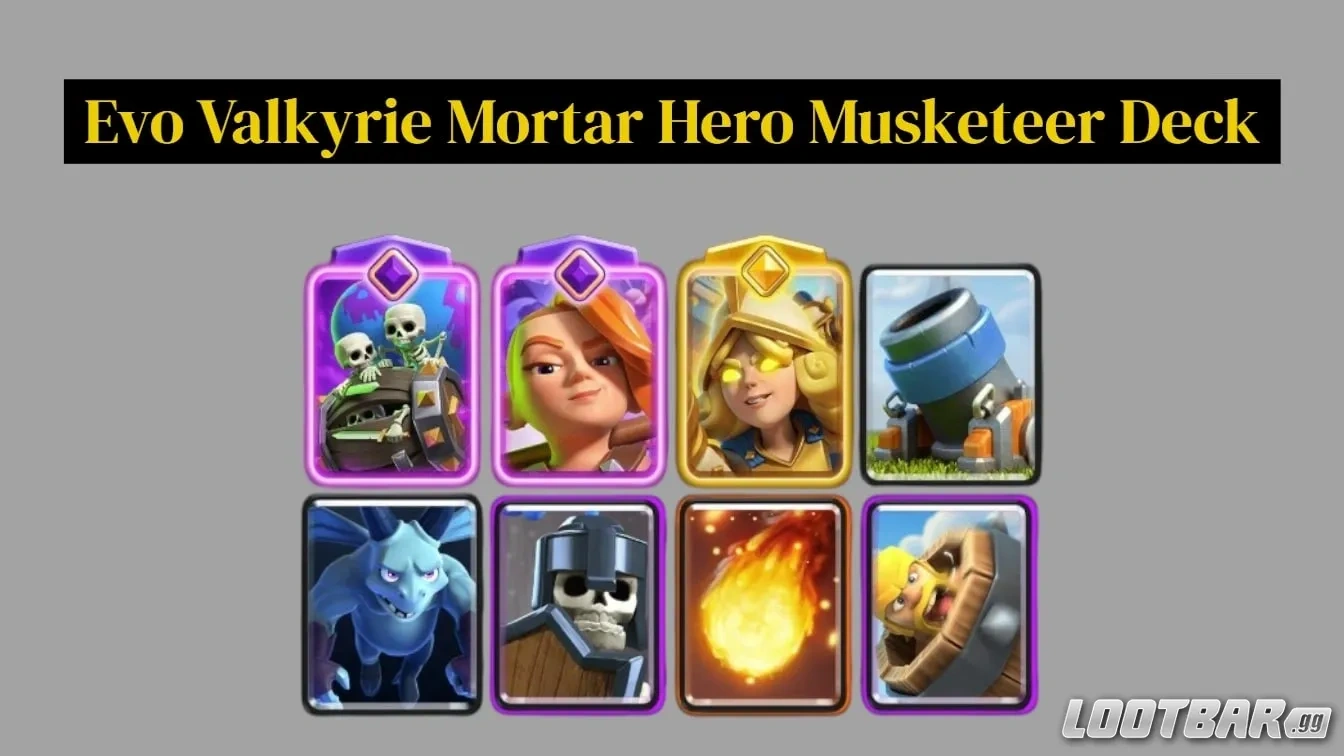 Clash Royale Evolution Valkyrie Decks: Strong Meta Builds