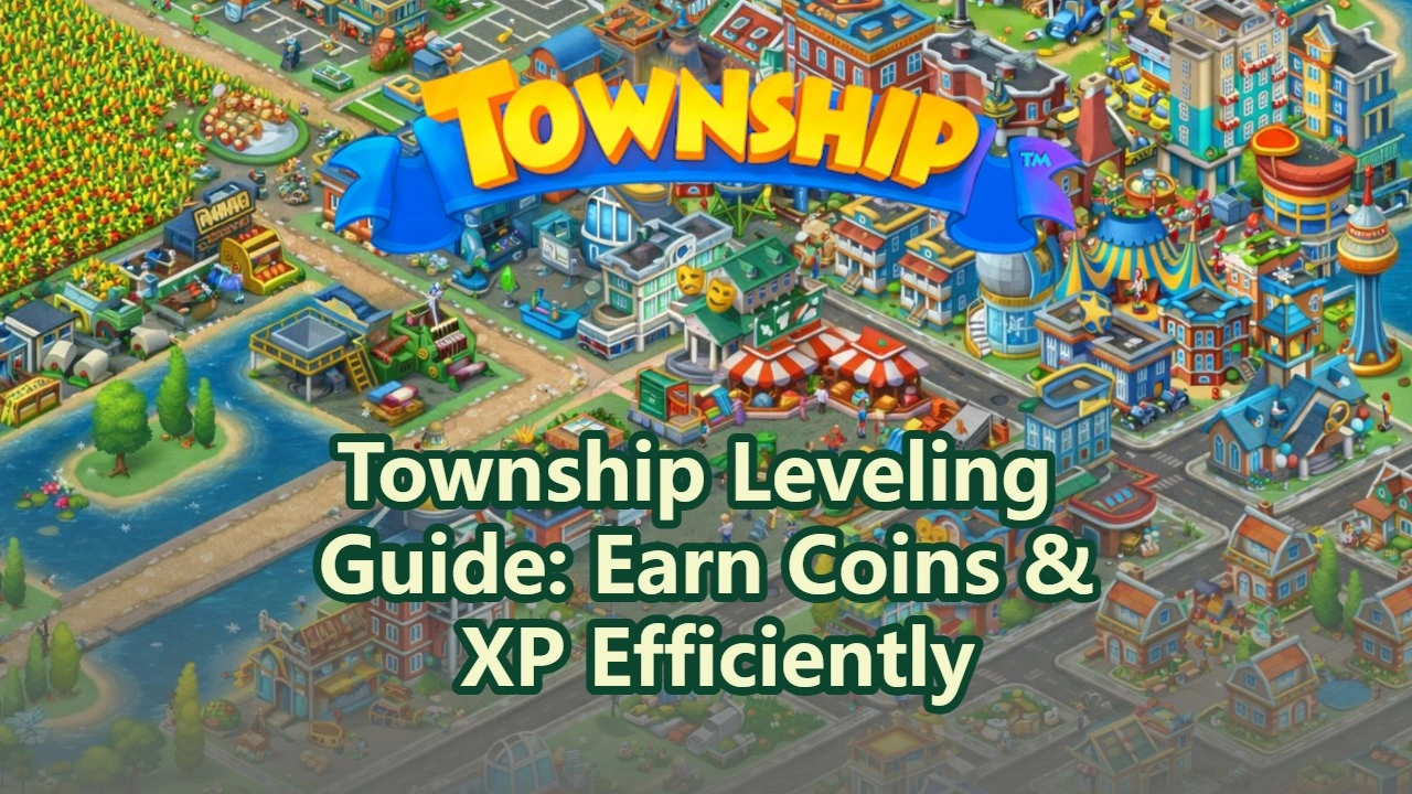 Level Up Fast! The Most Efficient Way to Earn Coins and XP in Township