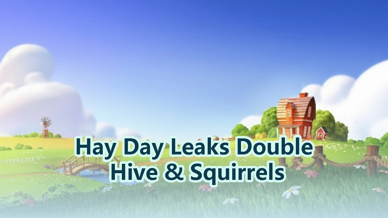 Hay Day Update Leaks: Are Double Beehive and Squirrel Trees Finally ...