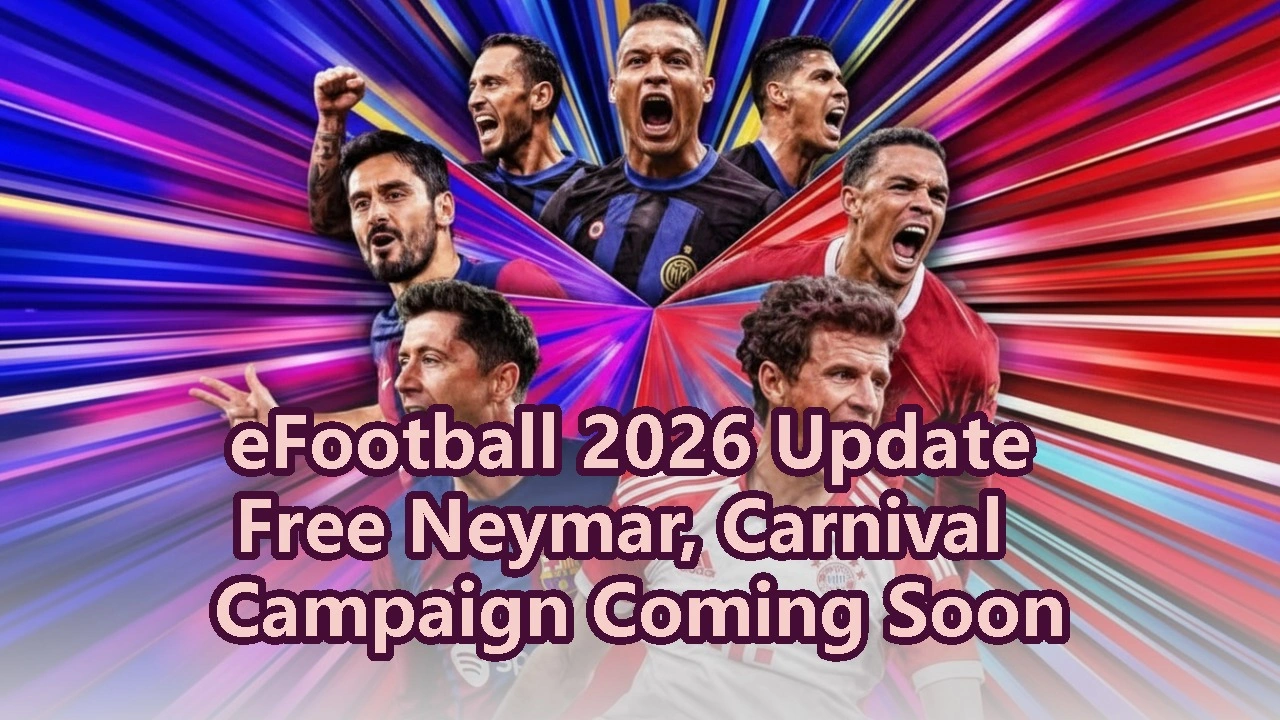 eFootball 2026 Update: Free Neymar & Carnival Campaign Coming Soon