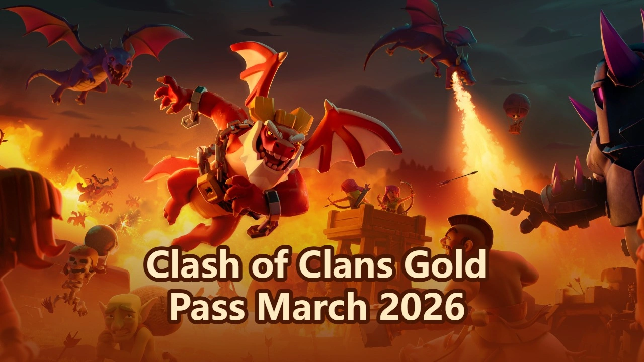 Clash of Clans Gold Pass März 2026 Bewertung und Belohnungen Übersicht