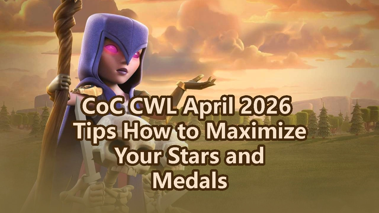 CoC CWL April 2026 How to Maximize Your Stars and Medals