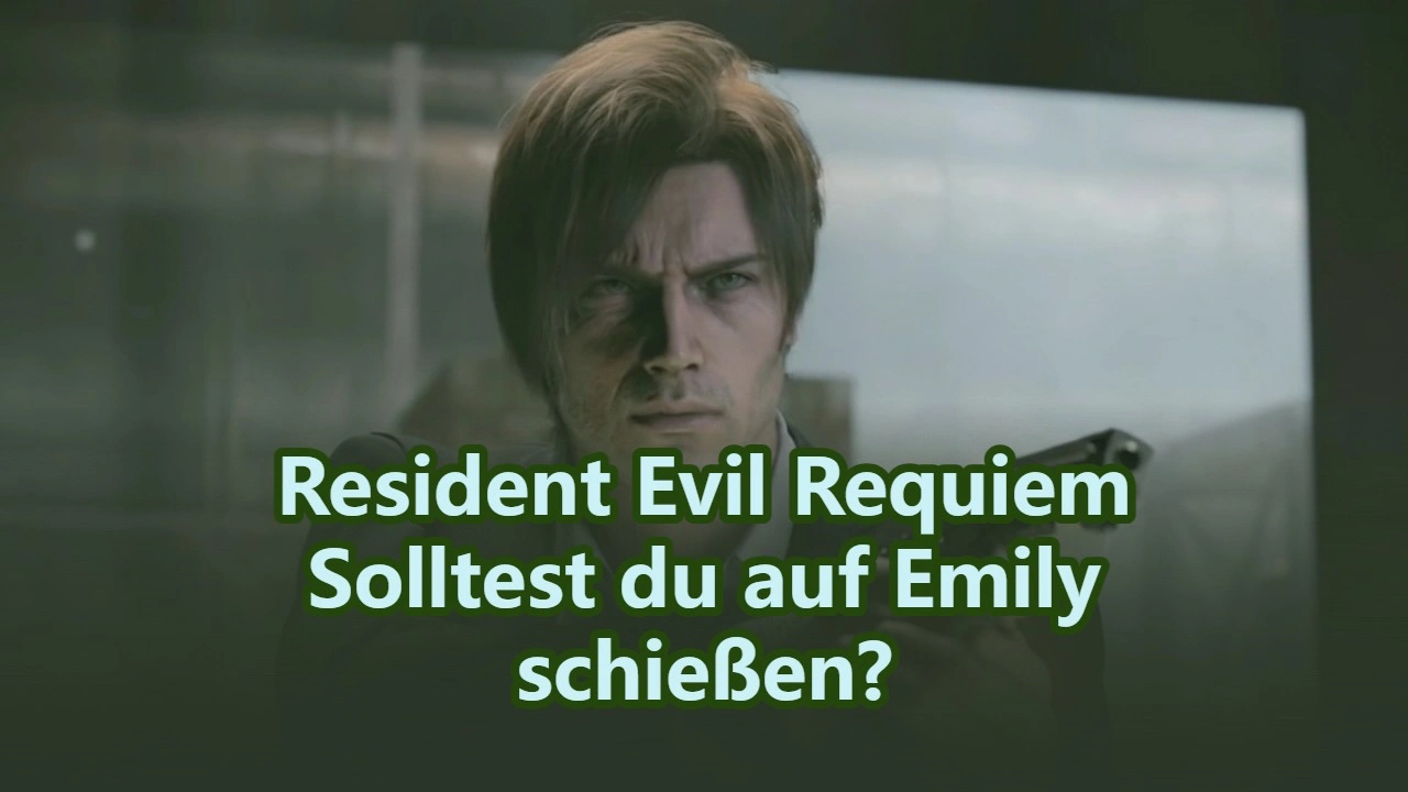 Resident Evil Requiem: Solltest du auf Emily schießen?