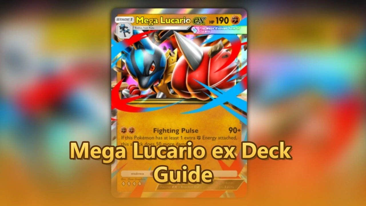 Building Mega Lucario ex Decks: A Pokémon TCG Pocket Guide